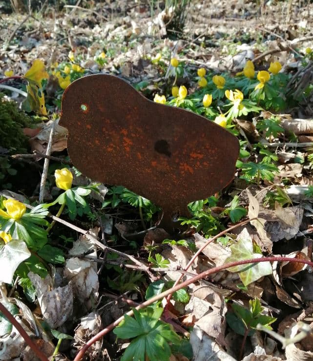 Silhuet dyr i jern - Danskproducerede fine jernfigurer til haven